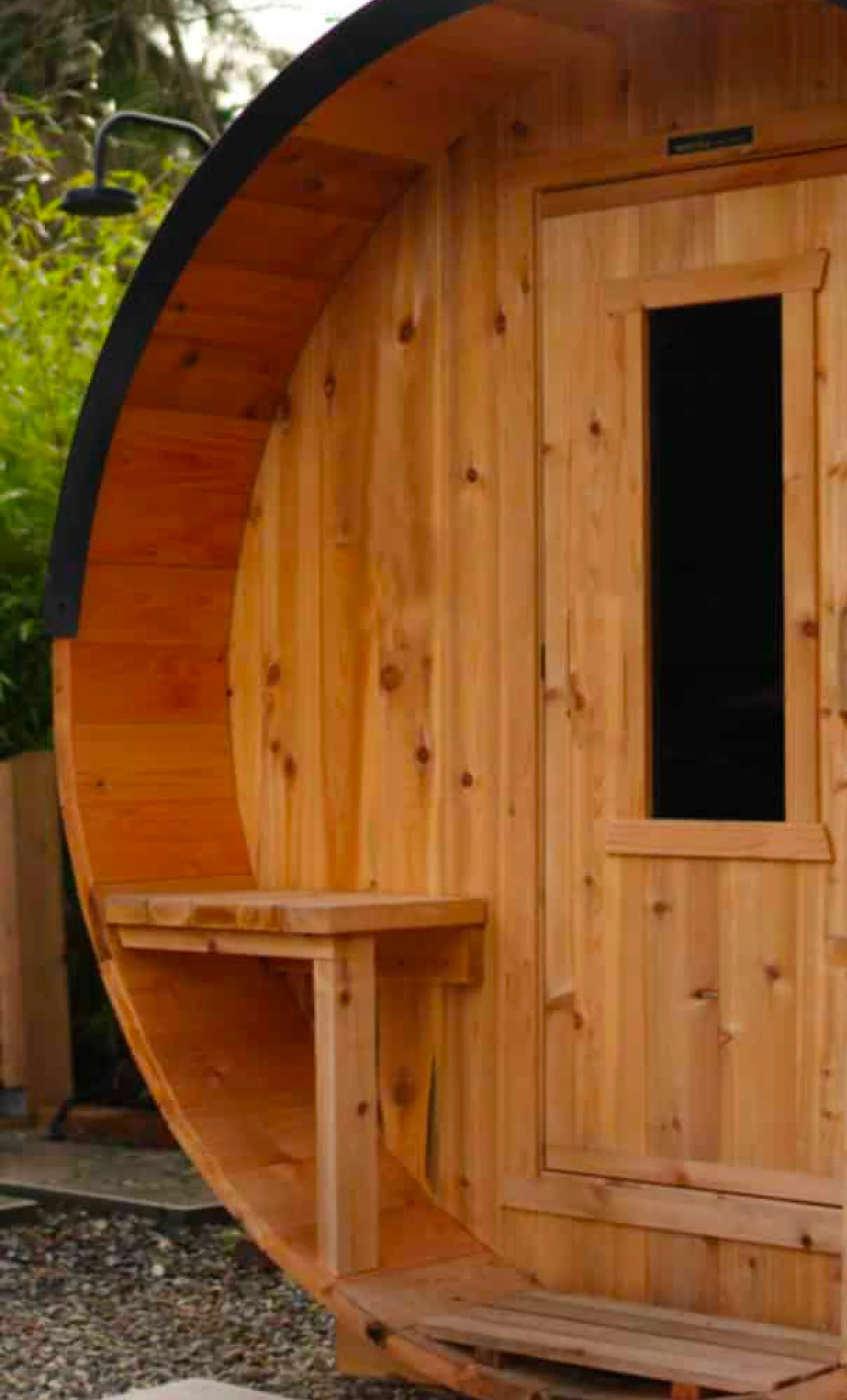 Exklusive Fasssaunas und Premium Saunas aus Fichtenholz