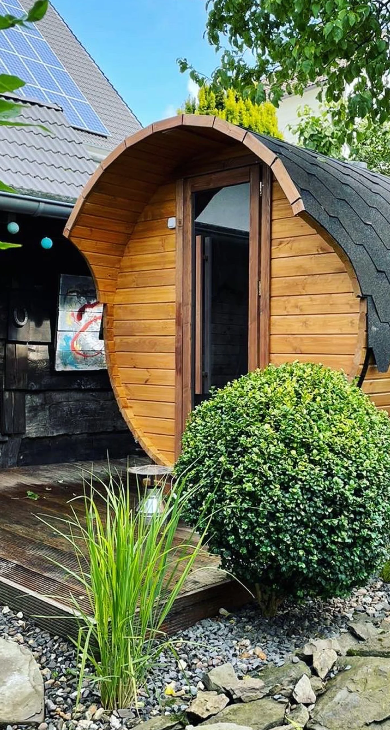 Exklusive Fasssaunas und Premium Saunas aus Fichtenholz