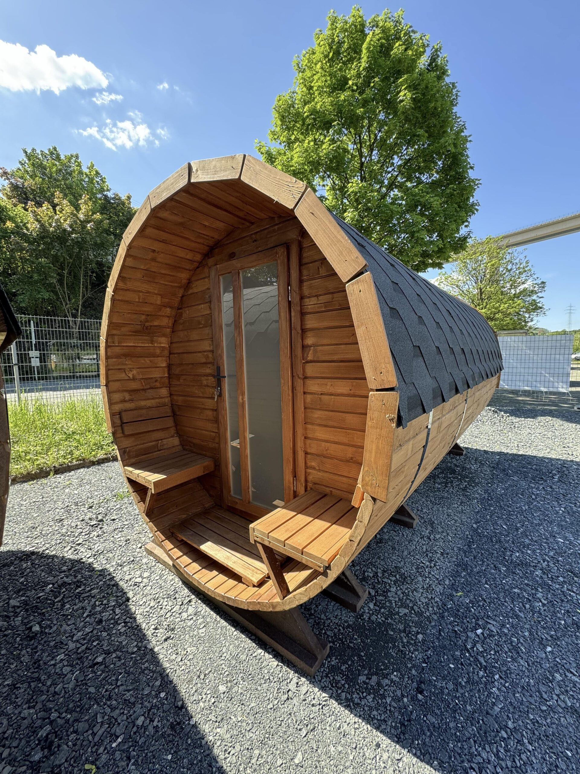 Fasssaunas: Saunas aus Fichtenholz in exklusivem Design